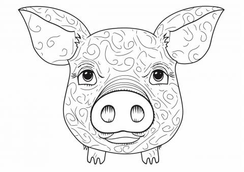Pig — Coloring Pages: Free & Printable