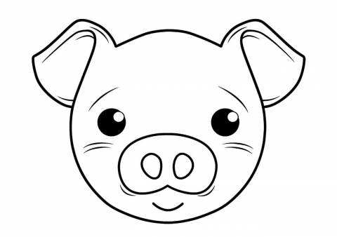 Pig — Coloring Pages: Free & Printable