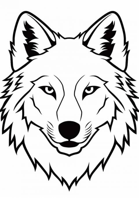 Wolf — Coloring Pages: Free & Printable