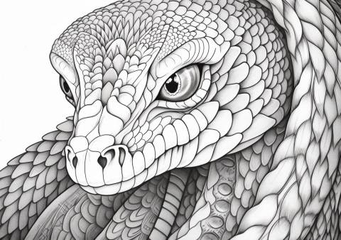 Snake — Coloring Pages: Free & Printable