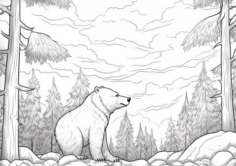 Bear — Coloring Pages: Free & Printable