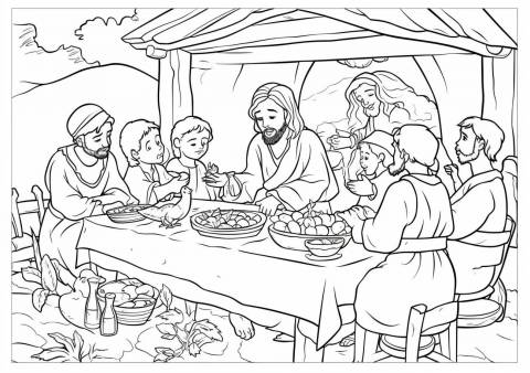 Jesus — Coloring Pages: Free & Printable