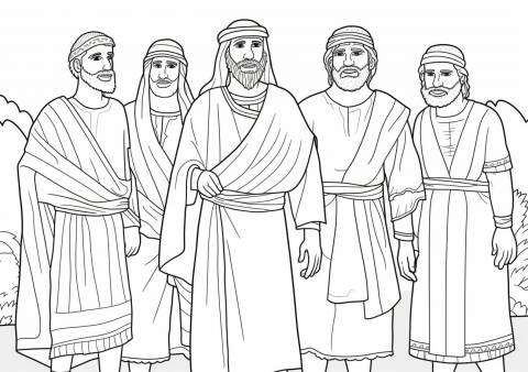 Joseph — Coloriages gratuits à imprimer
