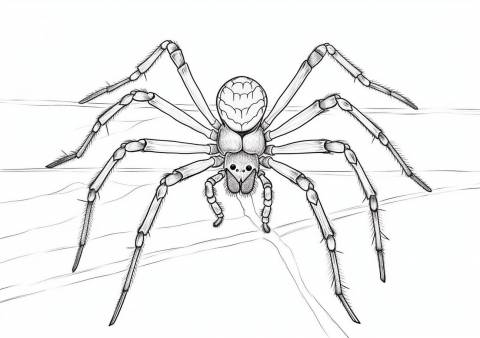 Spiders — Coloring Pages: Free & Printable