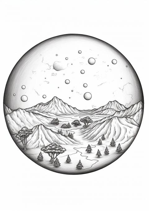 Planets — Coloring Pages: Free & Printable